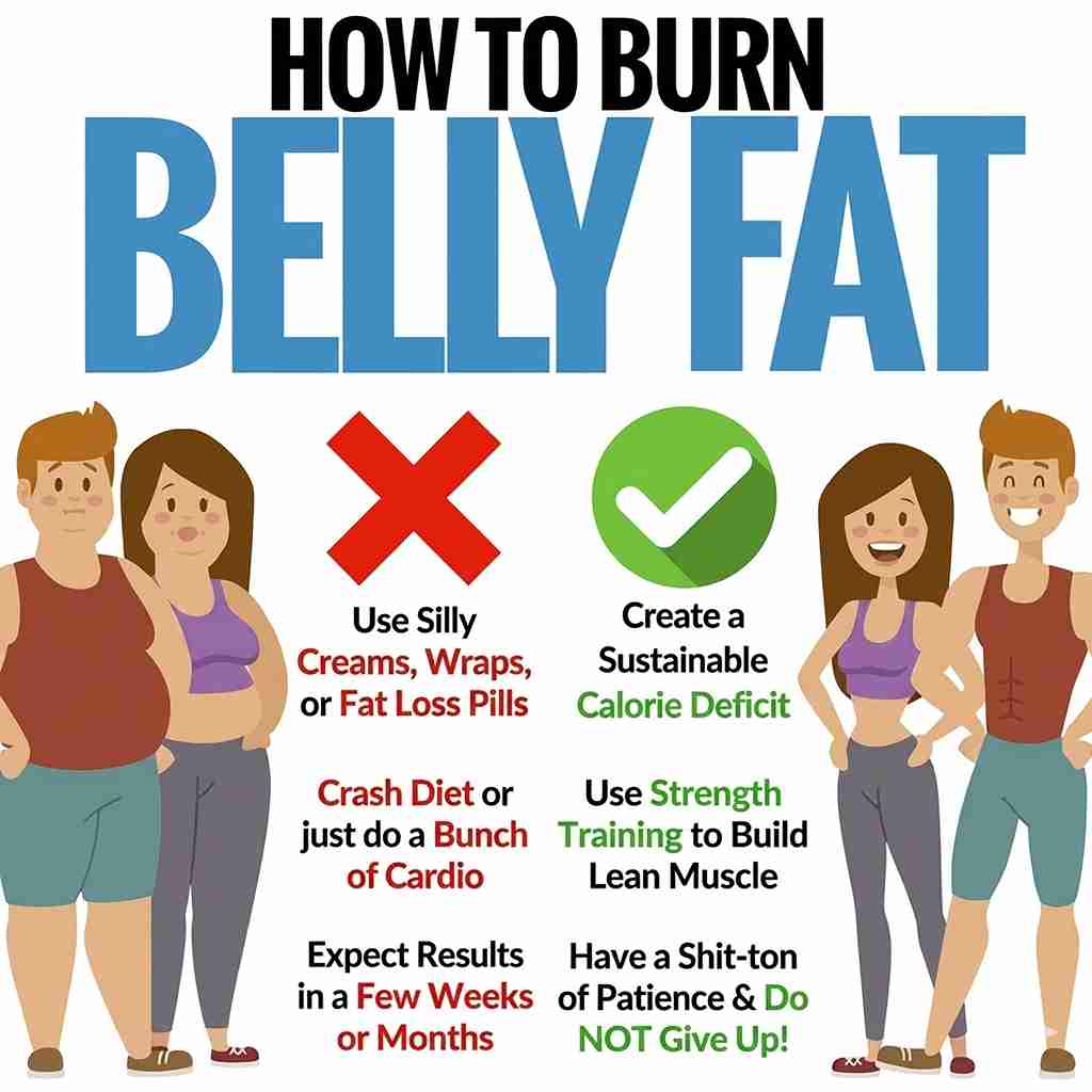 25 Effective Tips to Lose Belly Fat (Backed by Science) - Newzoryx.com